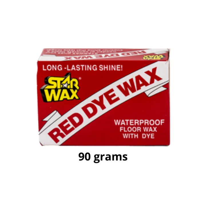 Star Wax Floor Wax Red Dye (90g) | Lazada PH