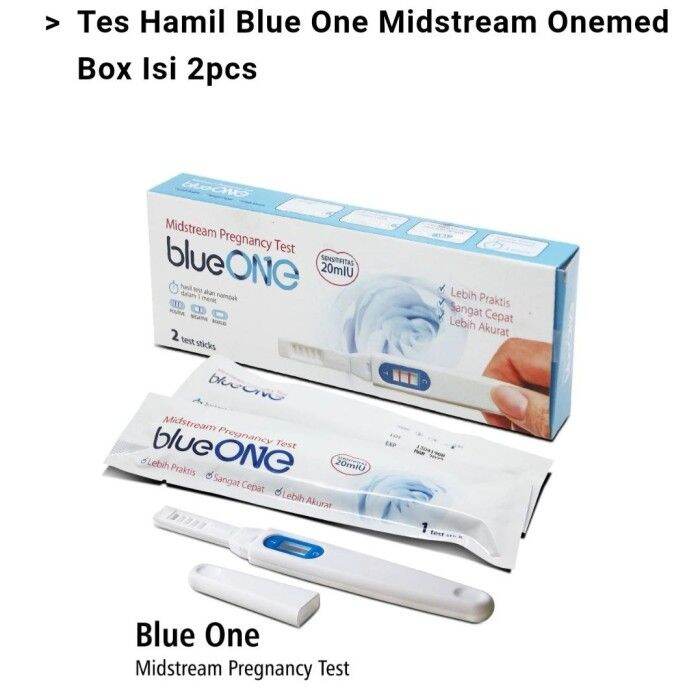 Alat Tes Hamil Kehamilan Blue One | Lazada Indonesia