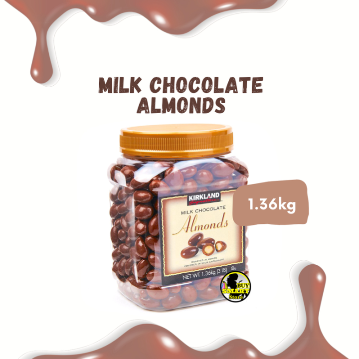 Kirkland Signature Milk Chocolate Almonds 1.36kg | Lazada PH