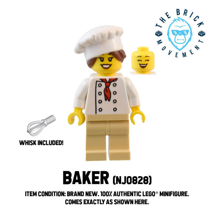 LEGO® NINJAGO Baker Minifigure | Lazada PH