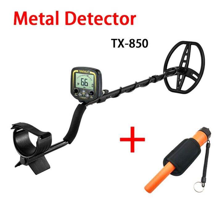 TX-850 Metal Detector Underground Depth Gold Treasure Finder Metal ...