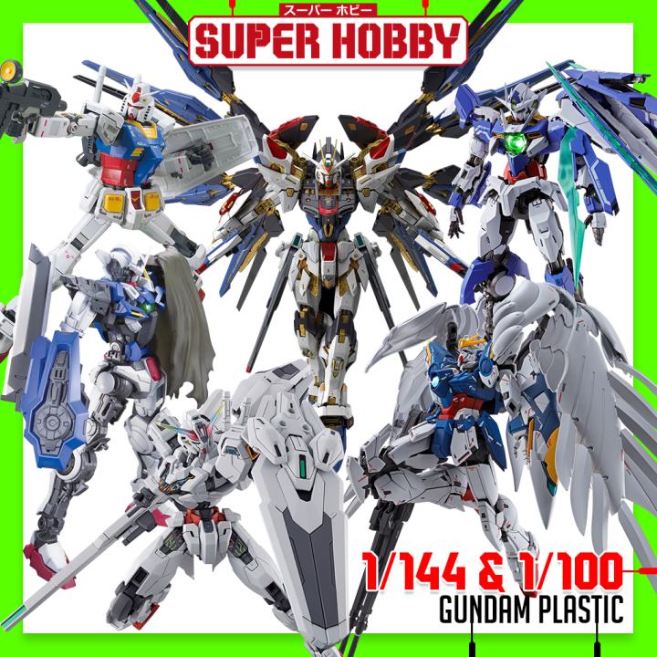 1/144 & 1/100 (EG/HG) Gundam Plastic Model Strike Freedom/Wing/Virtue ...