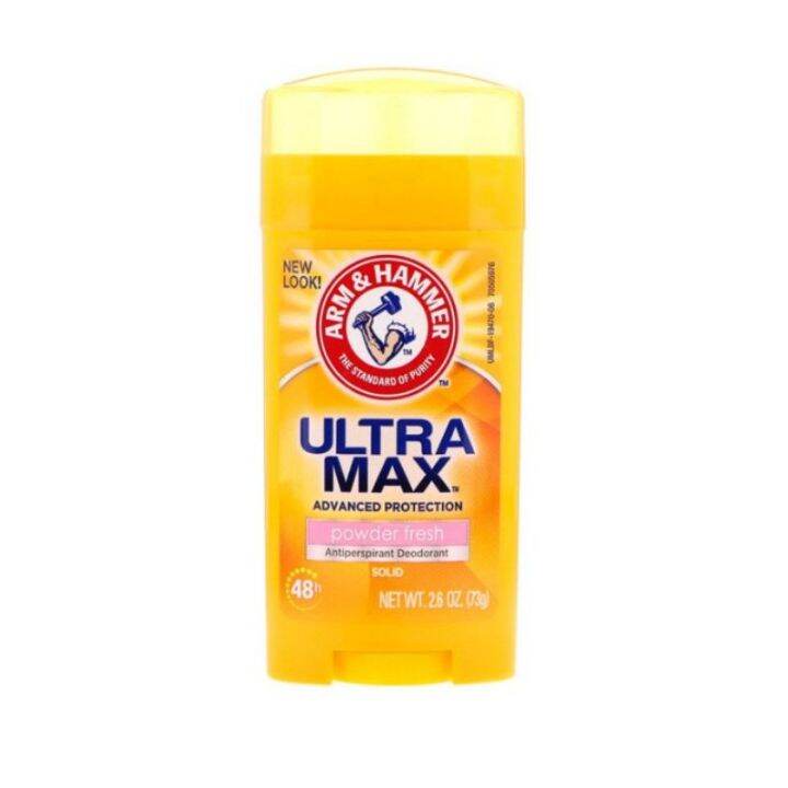 Arm & Hammer UltraMax, Solid Antiperspirant Deodorant (28 g or 73 g ...