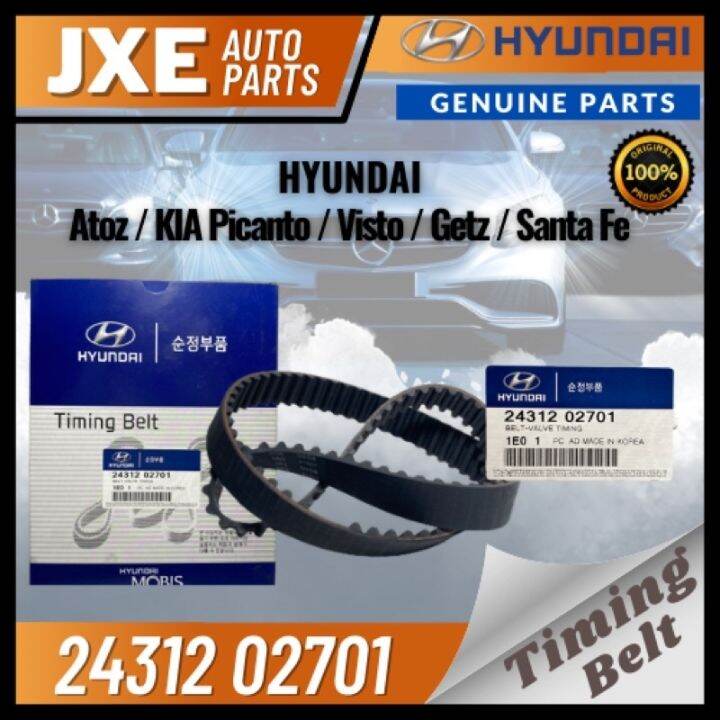 moto HYUNDAI MOBIS Timing Belt-Valve No(24312 02701) 101YU20 for Atoz ...