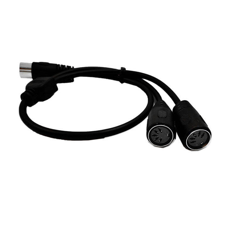 1/2/3 Din 5 Pin Splitter Distributor Professional Male to Dual Female ...