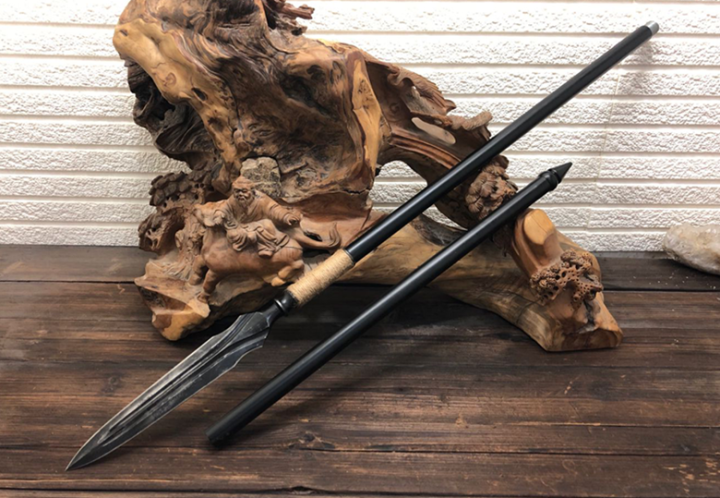 Hand-made red cherry gun forged overlord's gun, outdoor tied gun ...