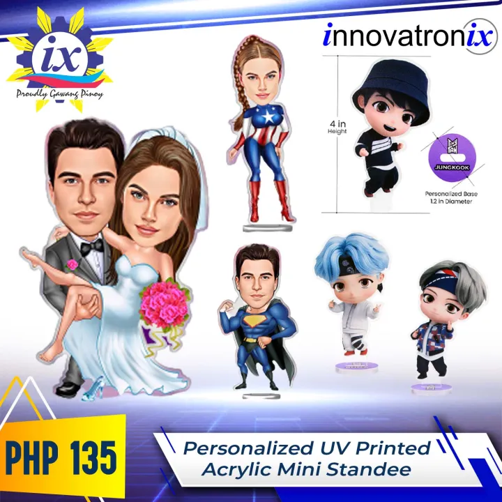 Innovatronix / Tronix Personalized Miniature Mini Standee Acrylic ...