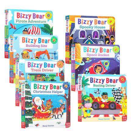 milumilu 7Pcs bizzy bear sing along,busy book buku Toy Operation Manual ...