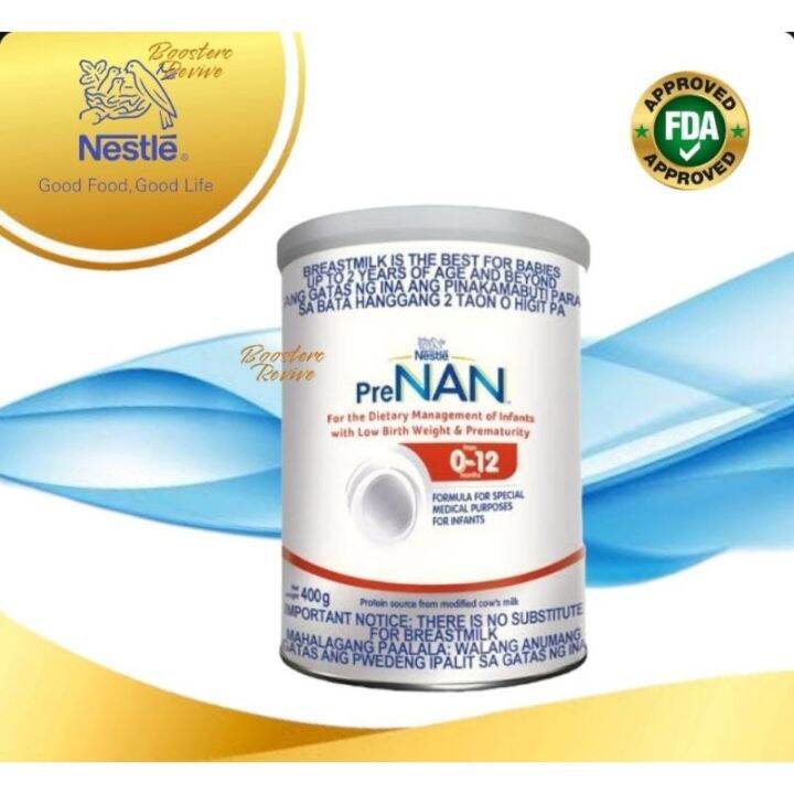 【COD】 PRENAN NESTLE INFANT FORMULA 400G | Lazada PH
