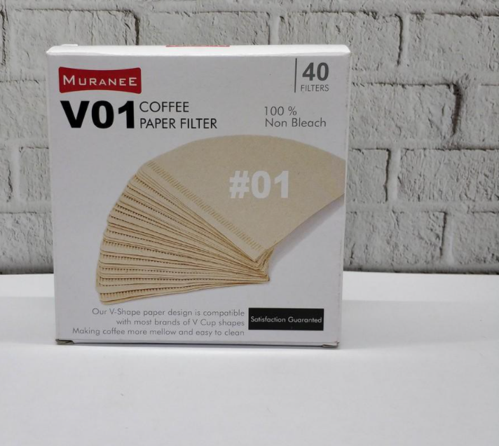 JE.ID Muranee Coffee Paper Filter Kertas Kopi V01 Putih dan Coklat ...