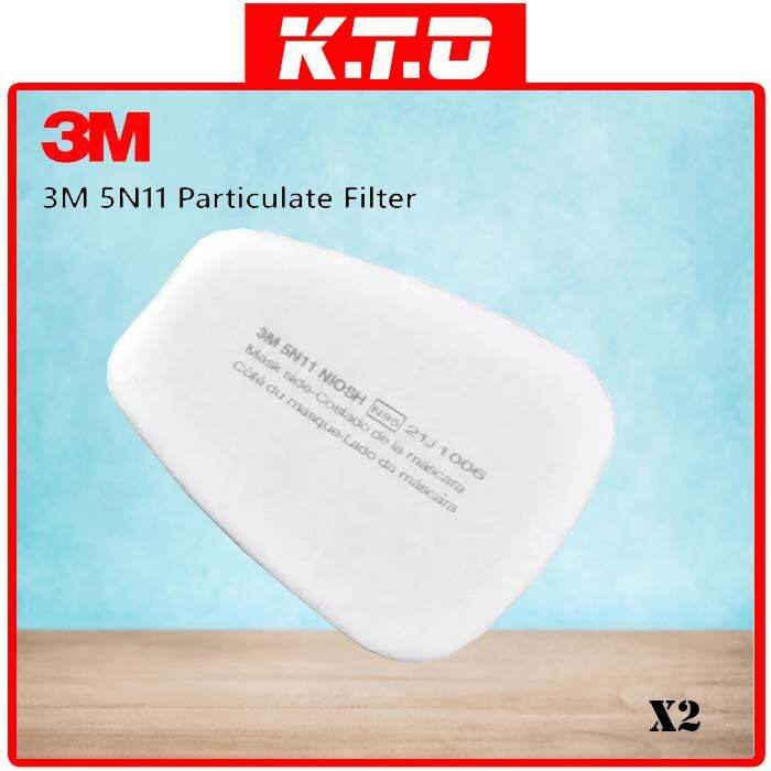 3M 5N11 N95 Particulate Filter For 3M 6200/ 6502QL/ 7502 1 Pair / 1 Box ...