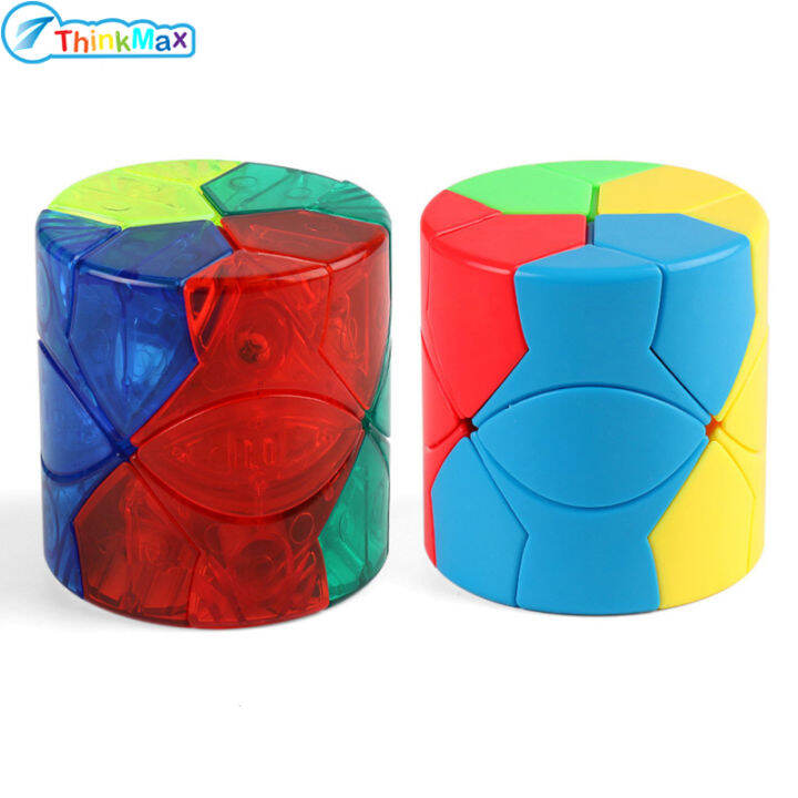 Thinkmax MOYU 3X3กระบอกเมจิก Cube ความเร็วเรียบ Cube ปริศนาของเล่นเด็กผู้ใหญ่การศึกษาของเล่น ...