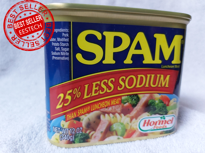 SPAM 25% less sodium 340g | Lazada PH