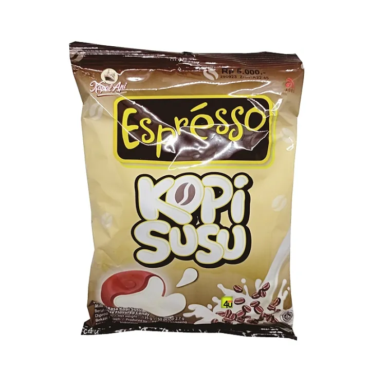 Kapal Api Espresso Permen Kopi Susu - 135 gr / Zak | Lazada Indonesia
