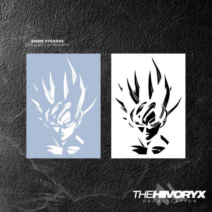 「SON GOKU SUPER SAIYAN DESIGN #1 | DRAGON BALL」ANIME SERIES CAR DECAL ...