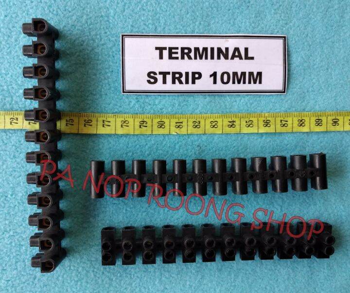 TERMINAL STRIP 10MM / TERMINAL STRIP KABEL LISTRIK 10MM | Lazada Indonesia