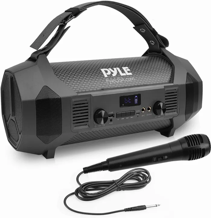 Wireless Portable Bluetooth Boombox Speaker - 600W Rechargeable Boom ...