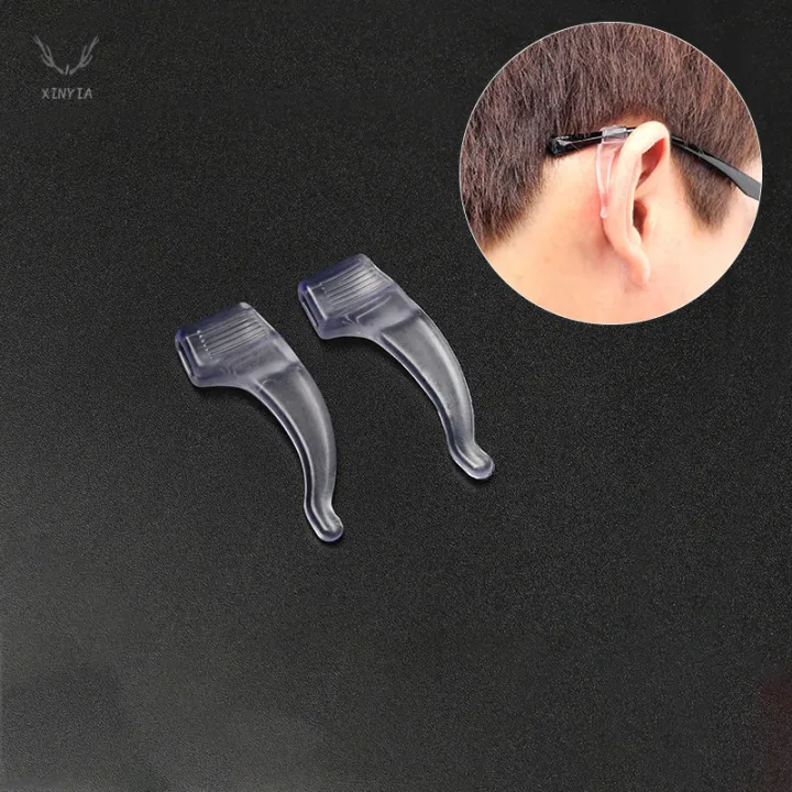 1 Pairs Silicone Rubber Stopper, Holder Strap, Anti Slip Ear Hooks For ...