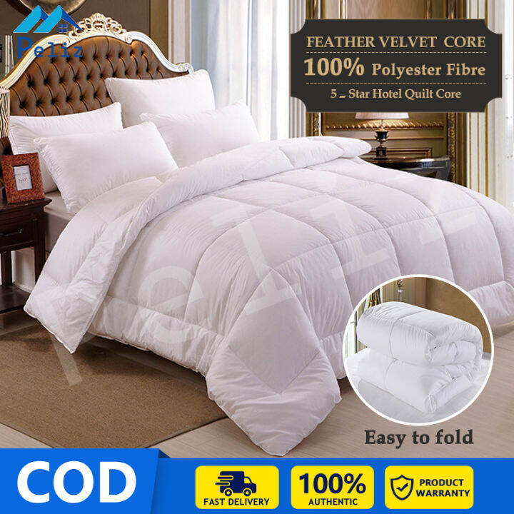 Peliz King Size Luxury Quilt Core 100% Polyester Fibre 5-star Hotel All ...
