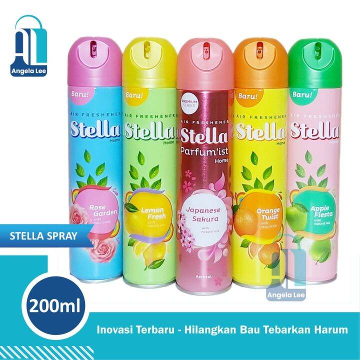 Pengharum ruangan Spray Stella Home Semprot Botol 200ml Angela Lee Spray Wangi | Lazada Indonesia