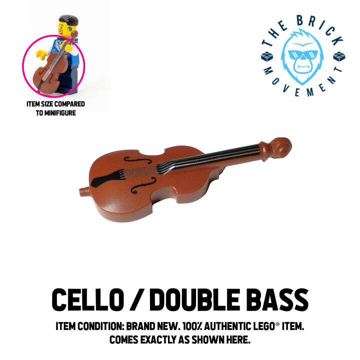 LEGO® ACCESSORIES - MUSICAL INSTRUMENT - Cello / Double Bass | Lazada PH
