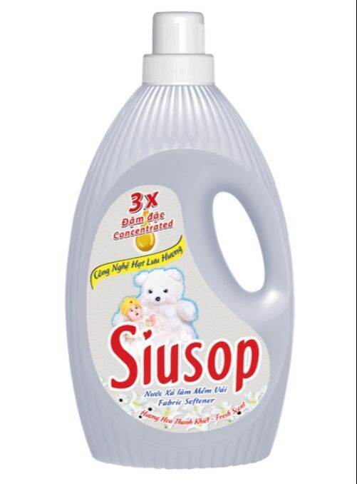 Nước Xả Vải SIUSOP Hạt Lưu Hương Đậm Đặc 3 Lần 1.8kg - Màu trắng ...