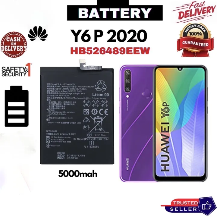 ZNA888.ph Battery huawei HB526489EEW Huawei Y6p MED-LX9, MED-LX9N ...