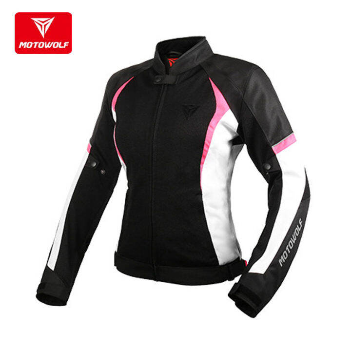 Motowolf Motorcycle Womens Jacket Protective Gear Riding Gear ...