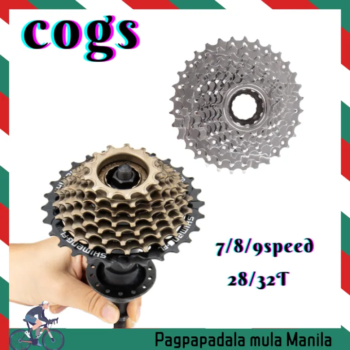 Road Bike Mountain Bike Bike Sprocket 8/9 Speed Thread Type 13-28/32T ...