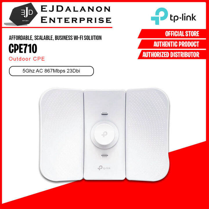 tp-link CPE710 | 5GHz AC 867Mbps 23dBi Outdoor CPE5GHz AC 867Mbps 23dBi ...
