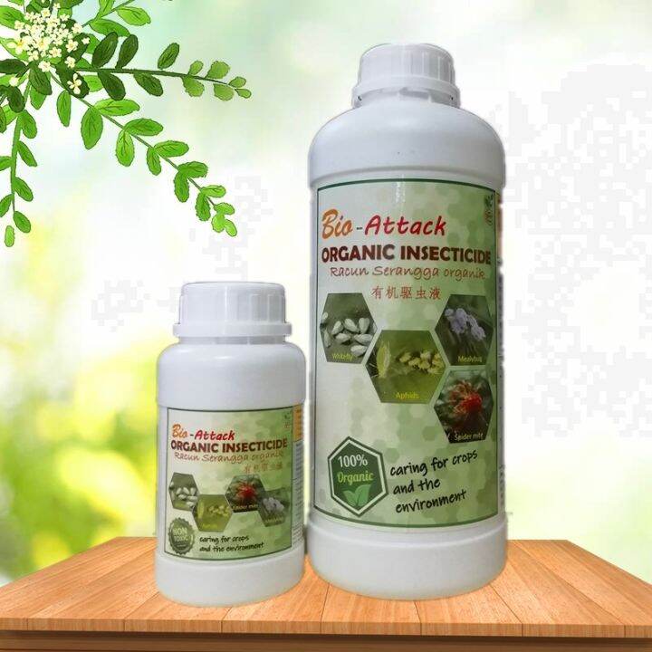 Bio - Attack Organic Pesticide / Racun Serangga Organik / 有机杀虫杀菌剂 | Lazada