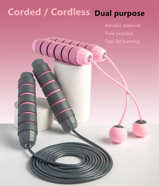 Cordless and rope skipping combination universal indoor bearing ...