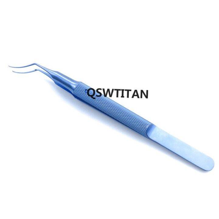 Jiayi Titanium Utrata Capsulorhexis Forceps Curved Angle 105Mm Long ...