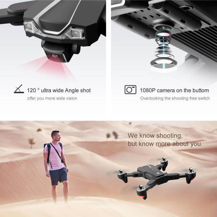 ST【Fast delivery】【In stock】LS25 GPS UAV 5G 6K HD Dual Camera ...