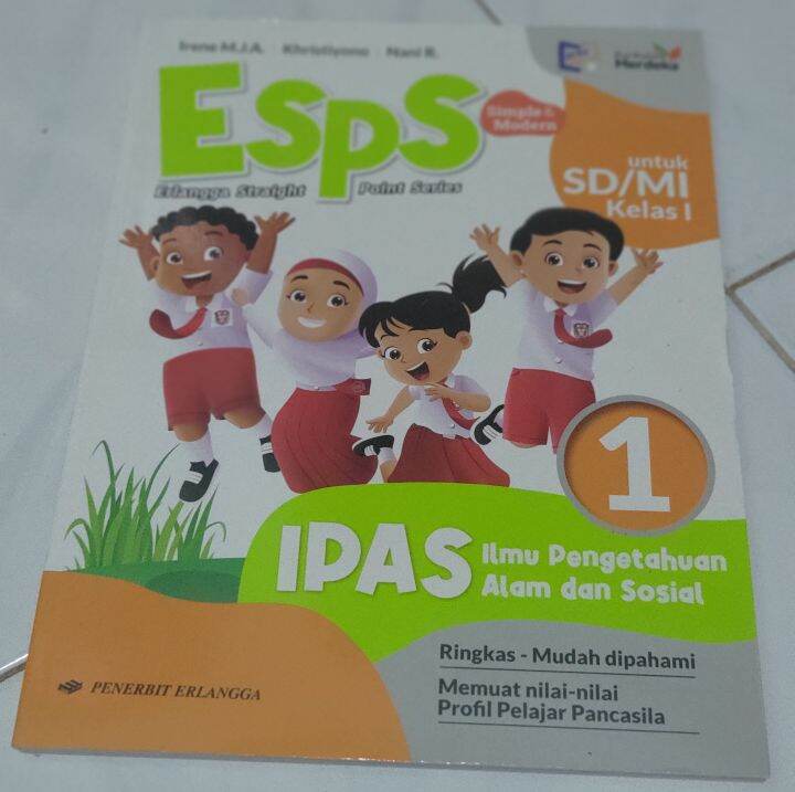Buku ESPS IPAS Kelas 1 Dan Kelas 2 SD Kurikulum Merdeka | Lazada Indonesia