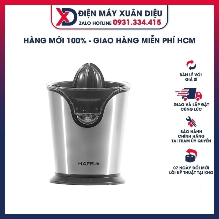 Máy vắt cam Hafele GS-401 Công suất 100W, Chức năng chống nhỏ giọt ...
