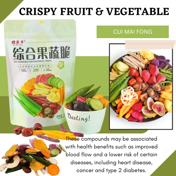 Snack Room Dried Fruits and Vegetables Snacks Mix Healthy 10 In 1 Mixed ...