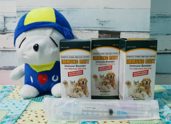 Immuno Best Probiotic and Multivitamins for Dogs and Cats (100ml ...