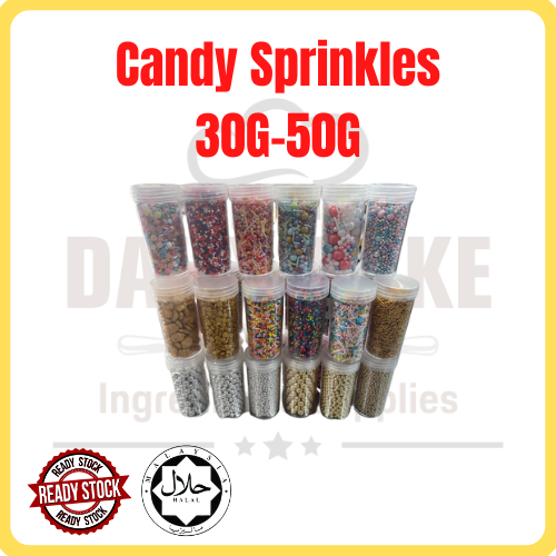 Candy Sprinkles 30G-50G/Cake Sprinkles / Sugar Ball / Cake Decor ...