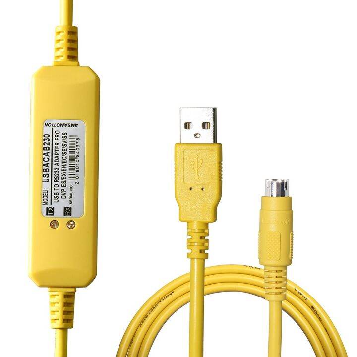 USB-SC09-FX For Mitsubishi MELSEC FX Series PLC Programming Cable USB To RS422 Adapter | Lazada ...