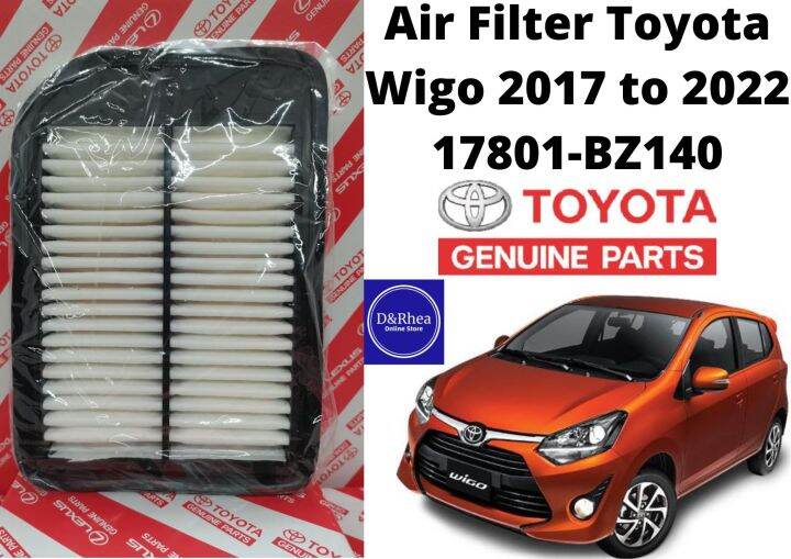 NEW ARRIVAL TOYOTA WIGO AIR FILTER 2017 to 2022 HIGH QUALITY Part ...