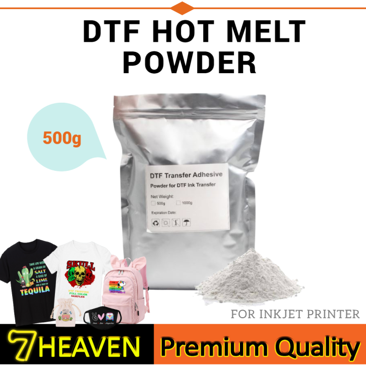 DTF Hot Melt Powder 500g For DTF PRINTING | Lazada