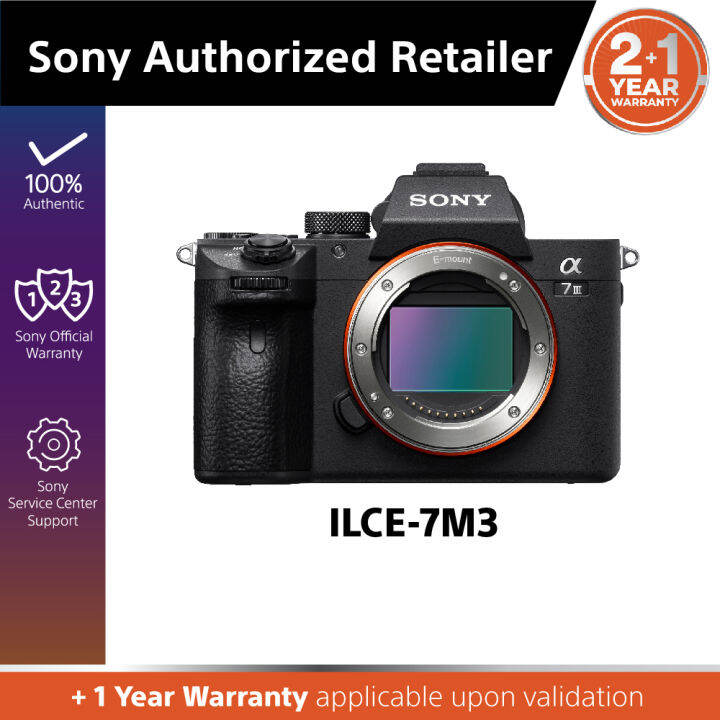 Sony ILCE-7M3/ A7M3 Alpha 35mm E-mount Camera with Full Frame sensor, Body Only | Lazada PH