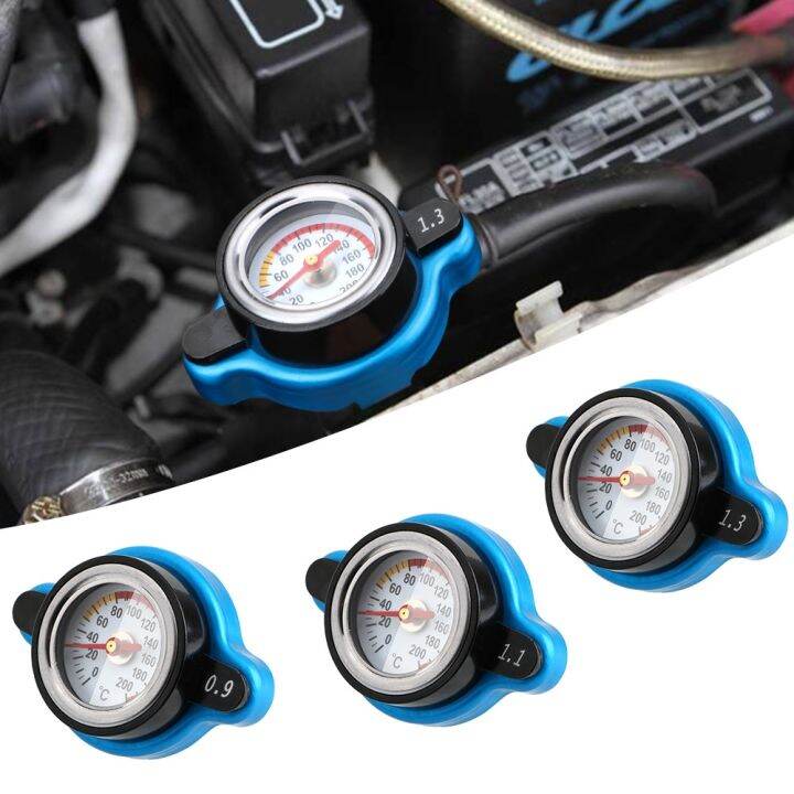 Water Temp Meter Thermo Radiator Cap Pressure Balance Function ...