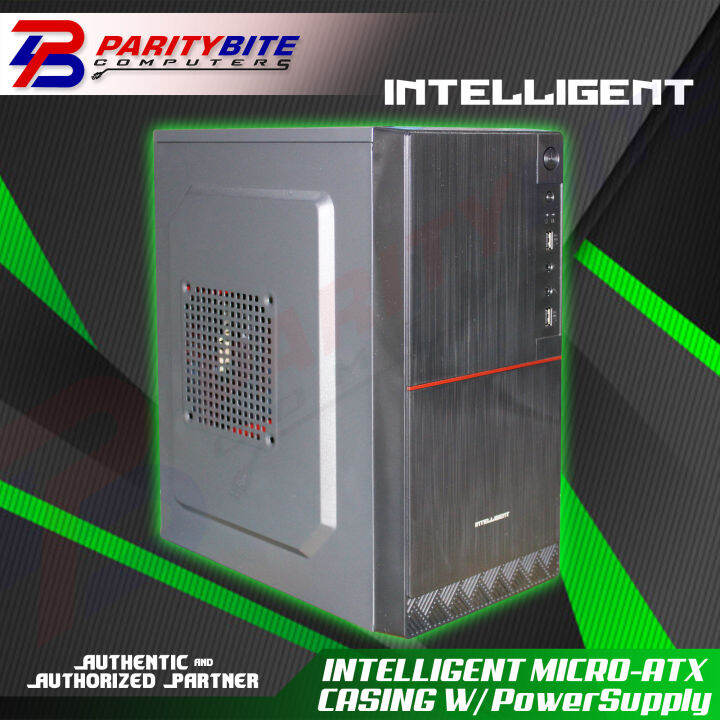 Intelligent T03 CASING W/ 700W PSU, MicroATX Case for mATX Motherboard ...