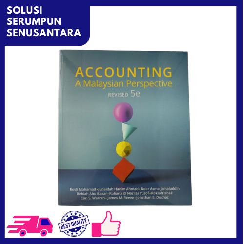Accounting A Malaysian Perspective 5th Edition | Lazada