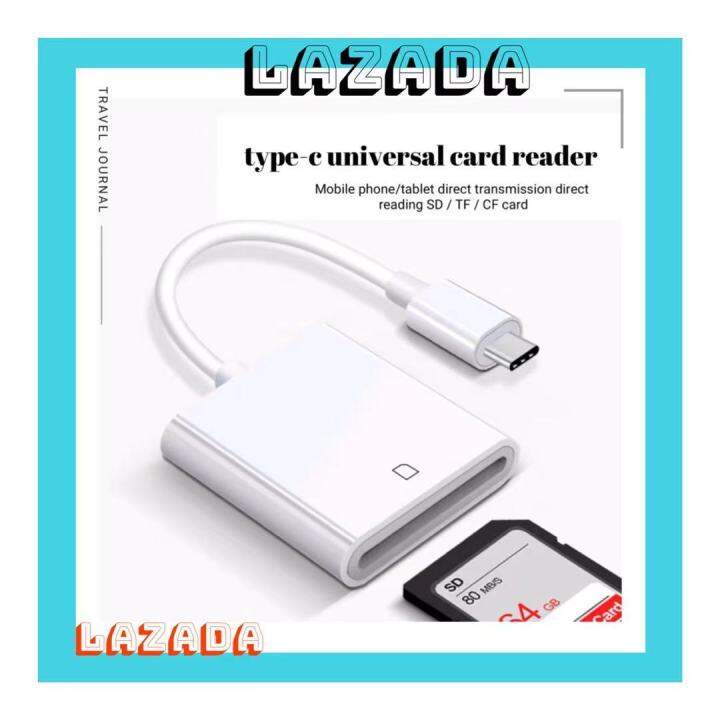 type-C OTG Camera Memory SD / TF Card Reader Mobile Phone Adapter Cable ...