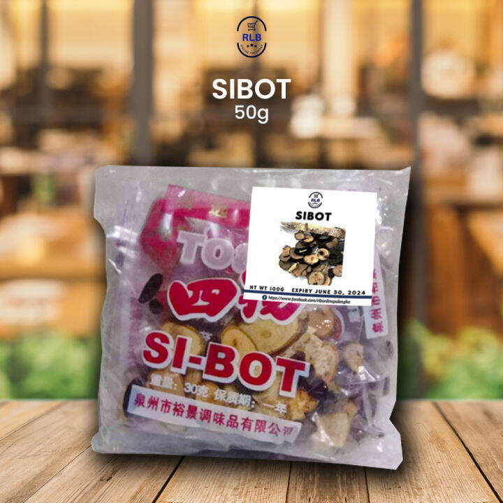 50 grams Sibot - Pure Natural Chinese Four Herbs Soup - Chinese Herbs ...