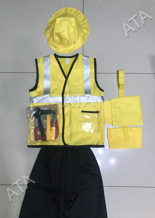 Engineer Costume for Kids (includes pants) | Lazada PH