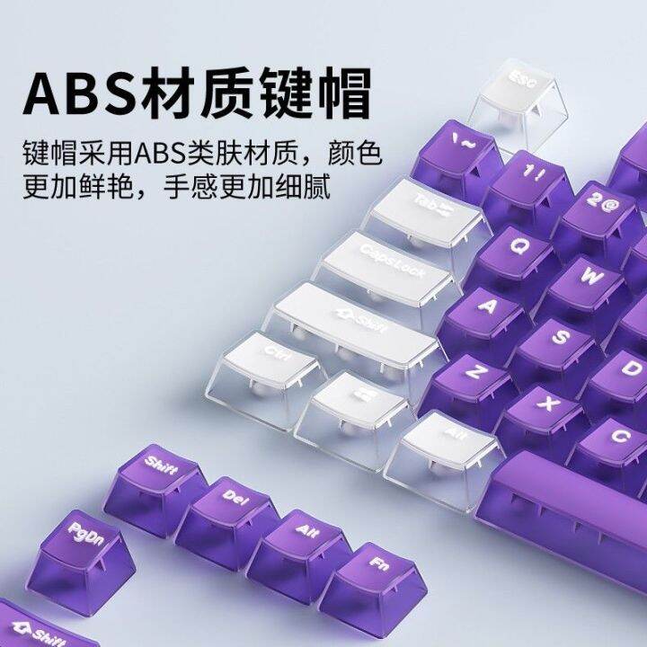 Key Cap Mechanical Keyboard Crystal Keycap Key Cap Four-Side ...